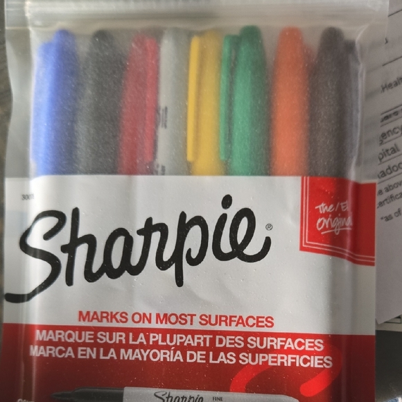 Sharpie | Office | Sharpie Vibrant Permanent Marker Set | Poshmark